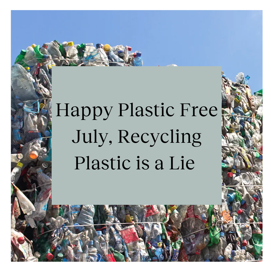 Happy Plastic Free July, Recycling Plastic is a Lie – Guests on Earth