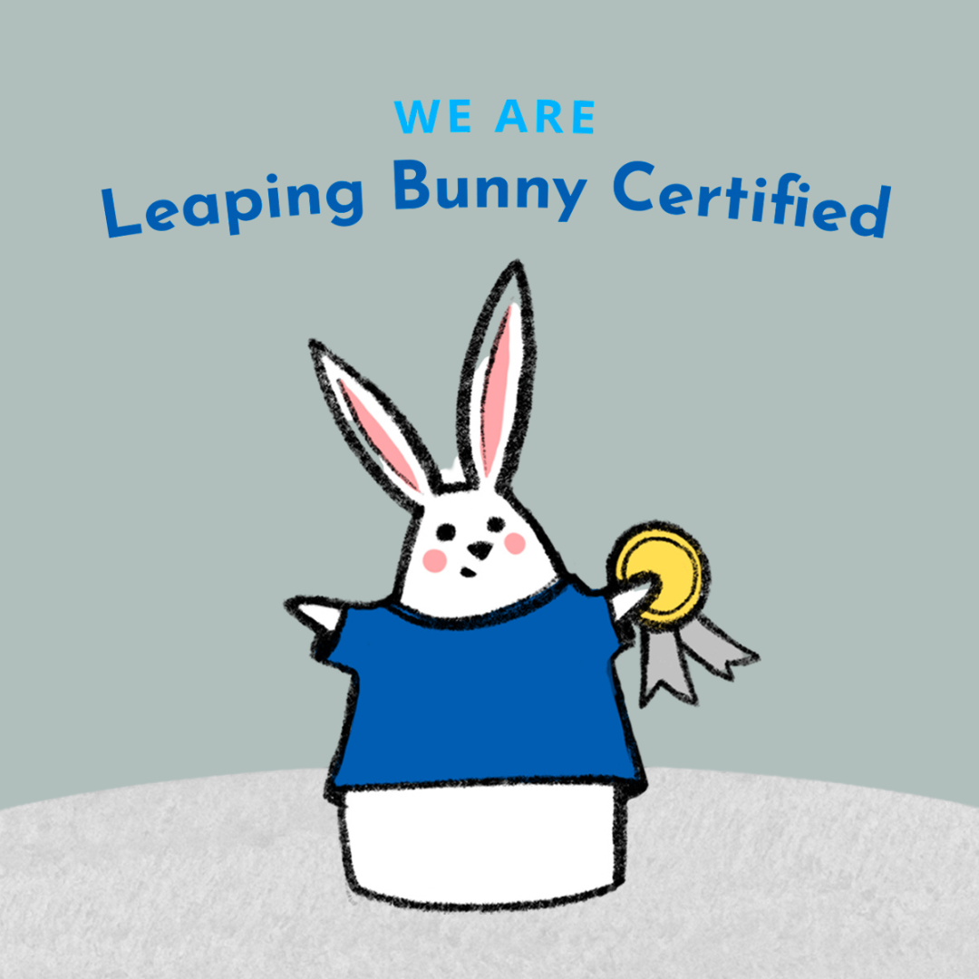 We are Leaping Bunny Certified – Guests on Earth